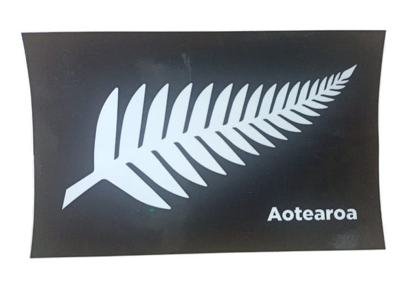 Aotearoa Silver Fern Vinyl Car Sticker – The Budget Warehouse