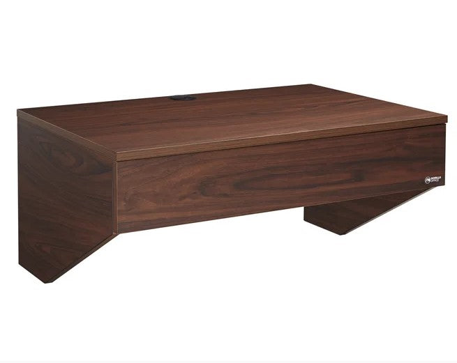 Gorilla Office: Wall Mounted Desk - Walnut – The Budget Warehouse