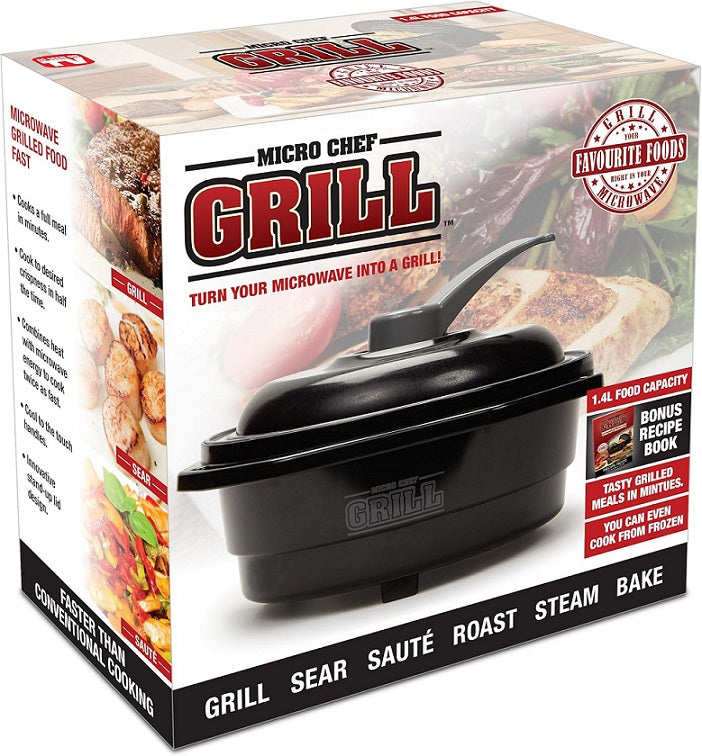 Micro Chef Grill Black – The Budget Warehouse