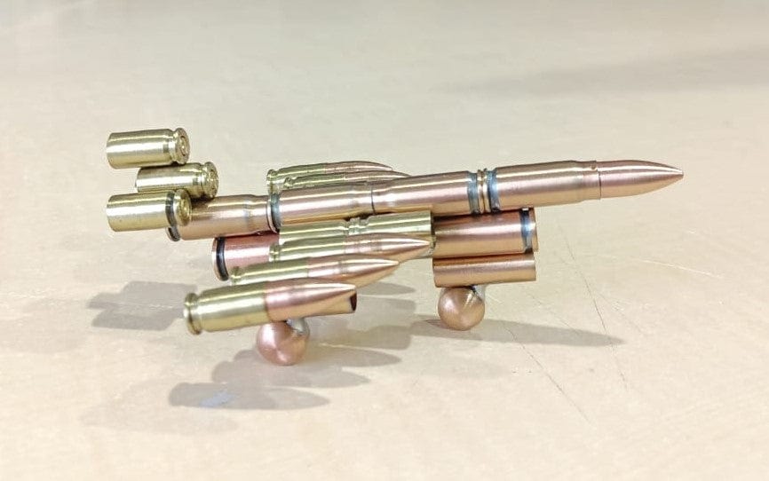 Bullet Shell Casings Shaped Rare Model Air Force Jet Airplane (SMALL ...